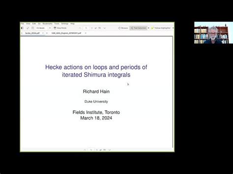 Free Video Hecke Actions On Loops And Periods Of Iterated Shimura Integrals From Fields