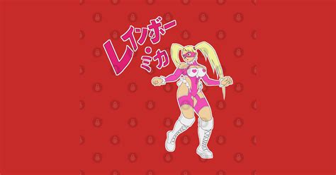 Rainbow Mika Street Fighter Alpha 3 Player 2 Color Street Fighter T Shirt Teepublic