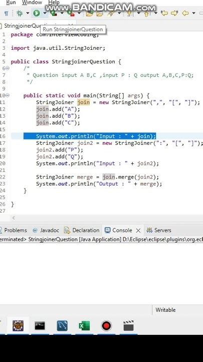 How To Combine Multiple String Using Comma Semicolon Etc In Java Youtube