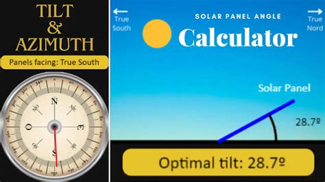 Solar Panel Angle Calculator By Zip Code Best Tilt And Azimuth Angles