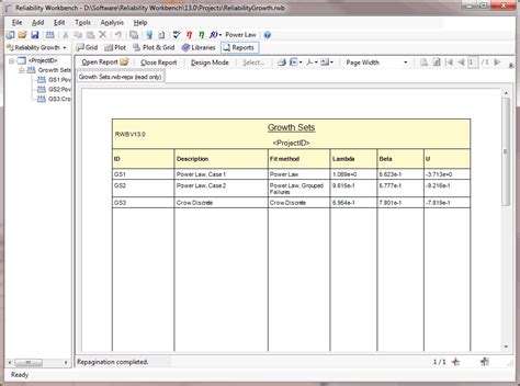 Introduction To Reliability Growth In Reliability Workbench Isograph