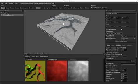 Flowmap Generator Create Flowmaps Using A Fluid Simulation — Polycount