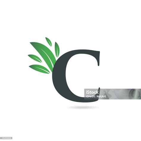 이니셜 레터 C 리프 로고 0명에 대한 스톡 벡터 아트 및 기타 이미지 0명 개념 개념과 주제 Istock