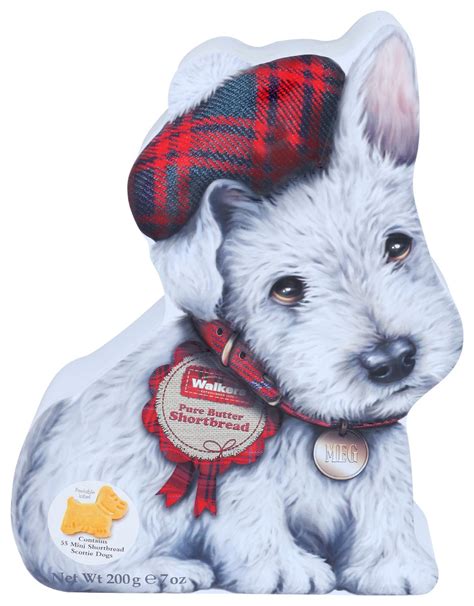 Buy Walkers Wee Scottie Dog Shortbread Cookies Tin 7 Oz Online Bulk