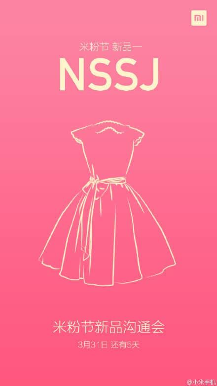 Xiaomi To Announce A Product Aimed At Women On March St