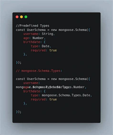 nakul bhardwaj on linkedin 🚀 mongoose schema types in mongodb ever