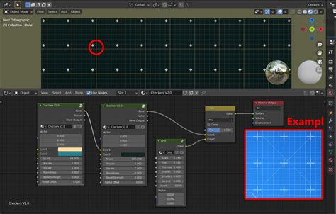 Texturing Checkered Texture From Nodes Blender Stack Exchange