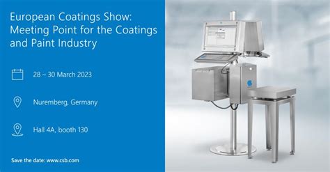 Csb System On Linkedin Erp Mes Ecs23 Coatingsindustry Erp Digitization