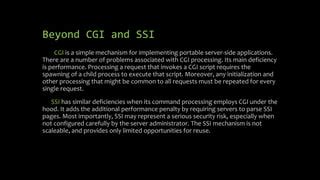Advanced Mechanisms For Dynamic Content Delivery Pptx Web Design And Html Internet