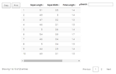 Formatting Error On Datatable Using The Robobook Theme · Issue 916
