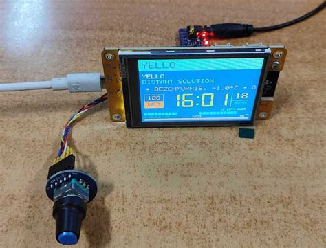 Radio Internetowe Tuner Wi Fi Esp32 Lcd 2 8 Dac Pcm5102a Encoder