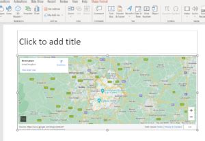 How To Add A Map In PowerPoint PresentationSkills Me