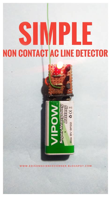 HOW TO MAKE CONTACTLESS AC LINE DETECTOR ESCLabs