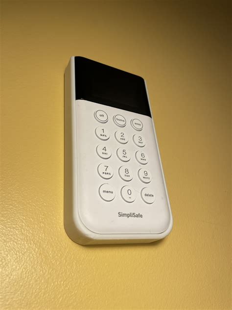 Simplisafe Keypad Wall Mount Keypad Not Included Etsy