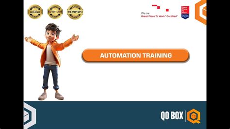 8automation Training Qo Box Youtube