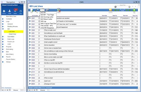 RFI Log Report That Shows Days Past Due Only ECL Help Desk