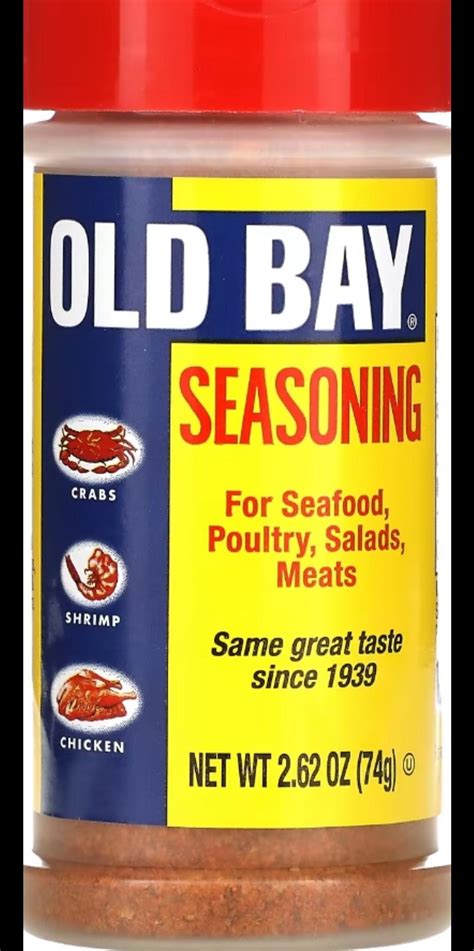 Bräuchte Für Sonntag Dieses Old Bay Seasoning Weiß Hier Zufällig