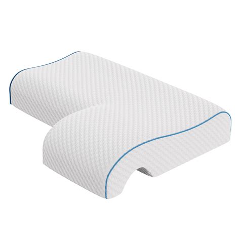 Mars Wellness Memory Foam Cuddle Pillow Ergonomic Anti Pressure