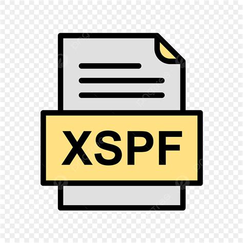 Document File Folder Vector Design Images Xspf File Document Icon
