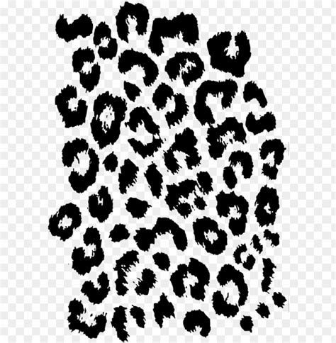 Leopard Print Stencil Printable