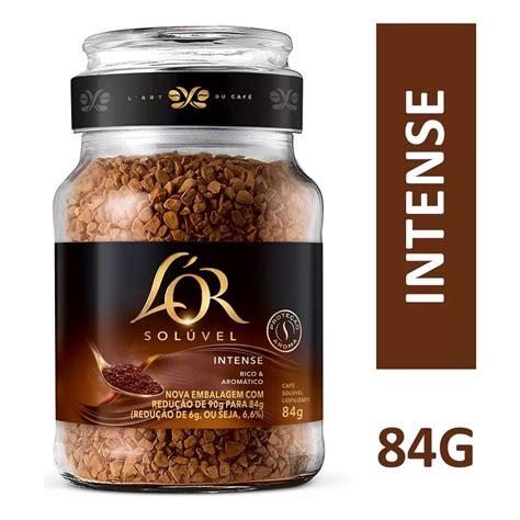 Lor Café Solúvel Intense Vidro 84g Shopee Brasil