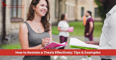 How To Restate A Thesis Effective Tips And Examples For Clarity