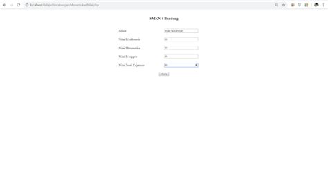 Percabangan Pada Php Serba Serbi Programming