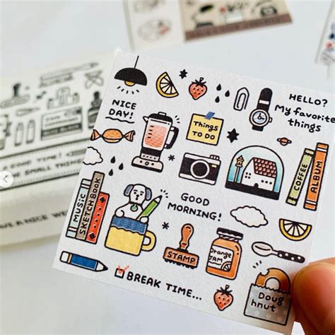 Limited Edition Eric Mini Paper Set Box 100 Sheets Cute Things From