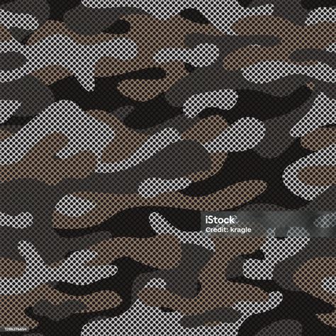 현대 사막 위장 원활한 패턴 표면 티셔츠 디자인 인쇄 포스터 아이콘 웹 그래픽 디자인에 대한 벡터 일러스트 배경 개념에 대한 스톡 벡터 아트 및 기타 이미지 Istock