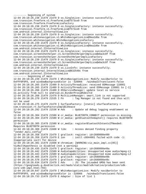 Logcat 1733314706212 Pdf Computing Software