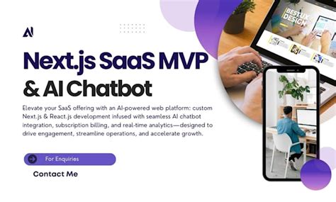 Build Saas Mvp With Nextjs Reactjs Ai Chatbot Stripe Integration By Silaspythonist Fiverr