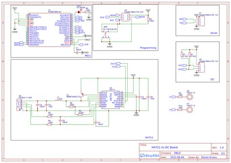 Hx711 To I2c Oshwlab