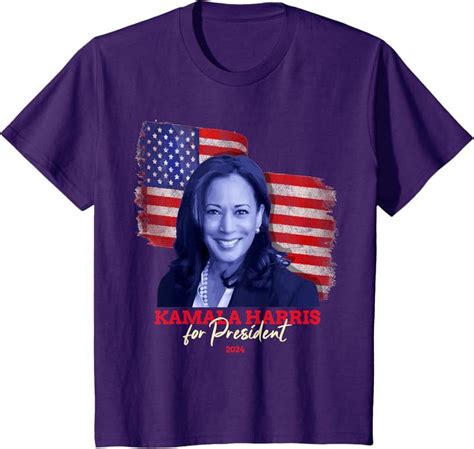 Kamala Harris For President 2024 Madam Vice President T Shirt