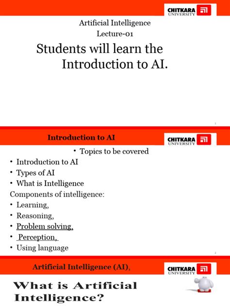 Ai Lec 01 Download Free Pdf Artificial Intelligence Intelligence Ai And Semantics