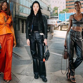 Leather Fashion News Photos And Videos Vogue