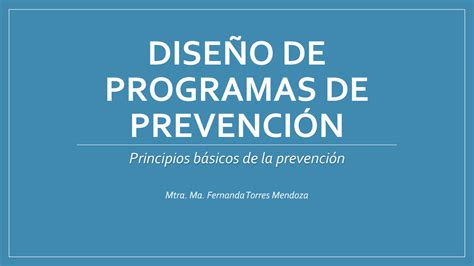Solution 1 Principios Basicos De La Prevencion Studypool