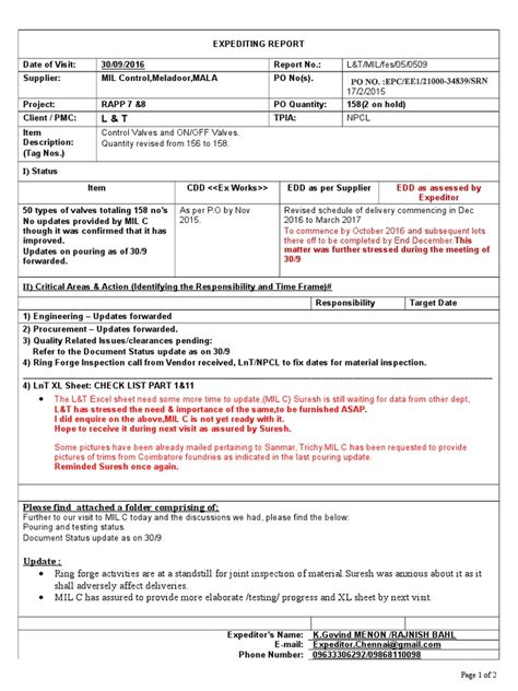 Expediting Report Mil 30sept Final Computing Technology