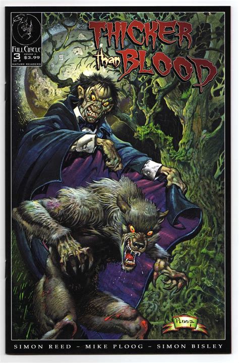 Thicker Than Blood 3 Cover Ploog Simon Bisley Horror Artwork