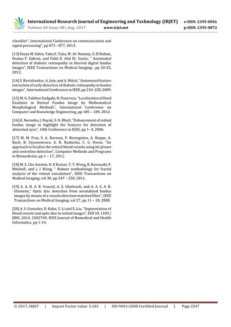 Optic Disk And Retinal Vesssel Segmentation In Fundus Images Pdf