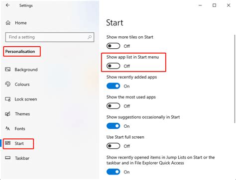 How To Show Only Tiles On Start Menu In Windows Bitwarsoft