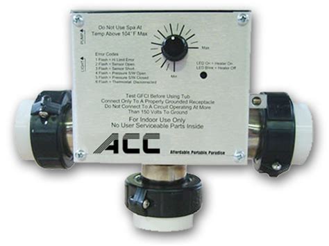 SMTD Heater ACC Spas Applied Computer Controls
