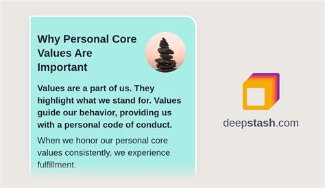 Your Core Values And Why They Matter