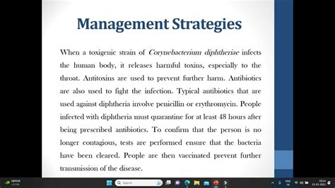Pathogenesis And Management Strategies Of Corynebacterium Diphtheriae Youtube