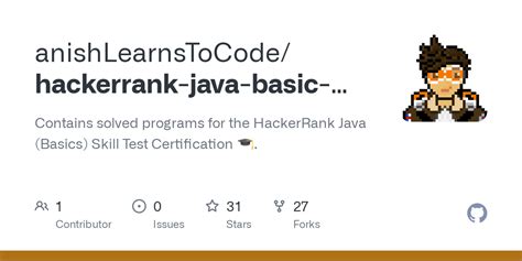 Hackerrank Java Basic Skill Test README Md At Master