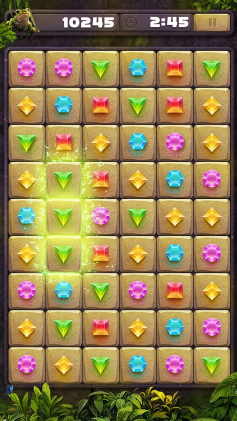 Match 3 Ios Game Puzzle Elements Psd By Arthur Lipsky On Creative