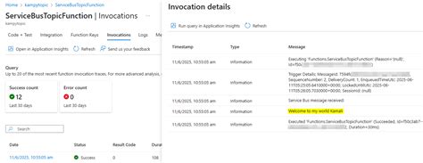 Python Azure Functions Get Service Bus Topicname And Subscriptionname From Environment Or