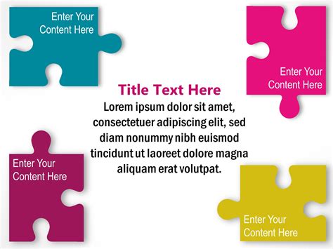 Jigsaw Puzzle Powerpoint Diagram Slides Jigsaw Puzzle Ppt Diagram