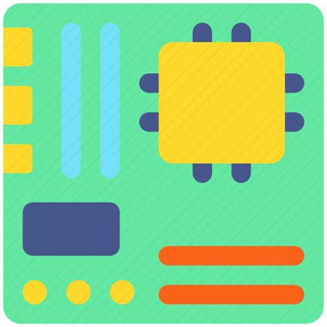 Motherboard Cpu Gpu Technology Electronics Computer Icon