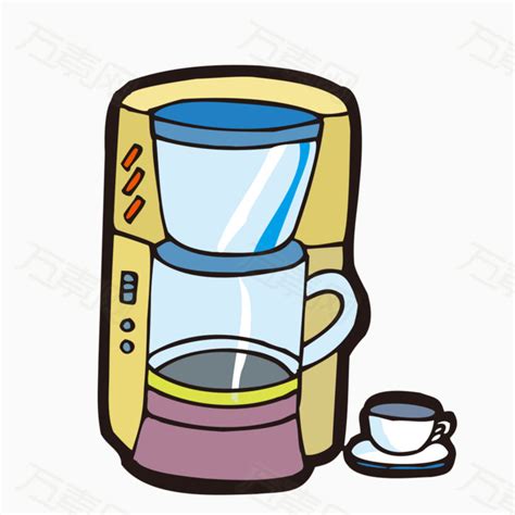 饮水机手绘效果图 饮水机手绘图产品设计 水杯笔手绘图 大山谷图库