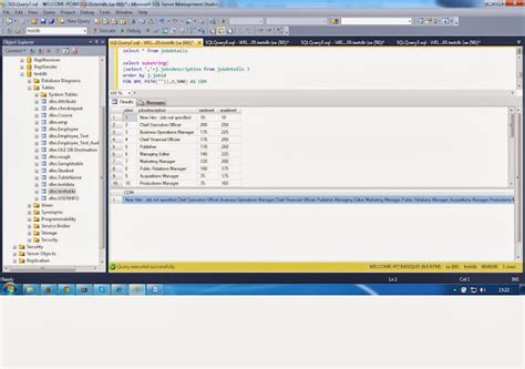Ashok Kumar Sql Development And Dba Adminstrations Techi Blog Comma